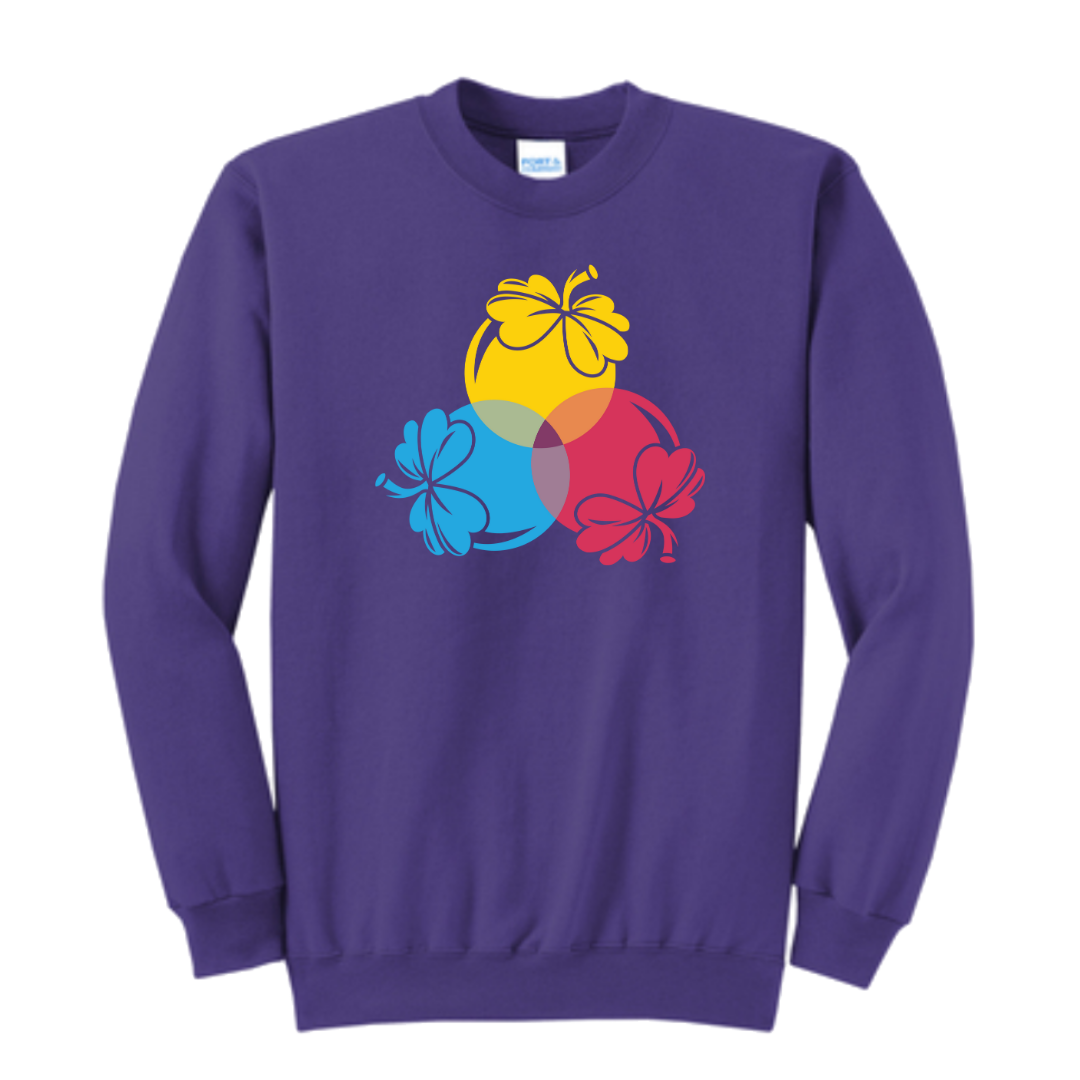 Luck-Berry Crew Sweatshirt (Double Print) - Luck Berry